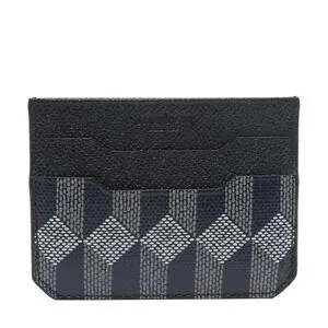 AU DEPART Logo Card Holder - Black