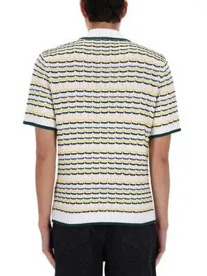Casablanca Knitted Polo