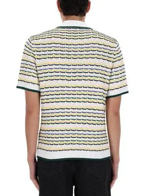 Casablanca Knitted Polo