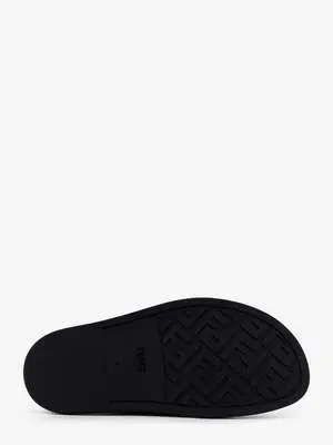 Fendi Ff Jacquard Fabric Feel Sandals - Multicolor