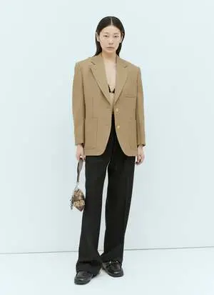 Gucci Horsebit Wool Blazer