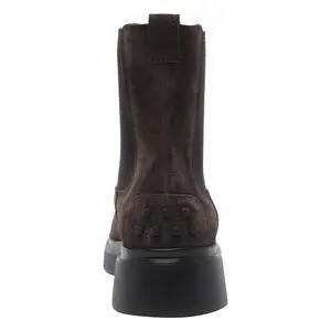 TOD'S Suede Chelsea Booties