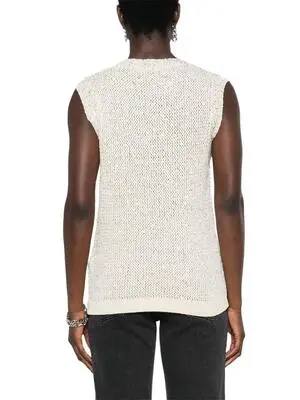 GOLDEN GOOSE Melyssa Top With Sequins