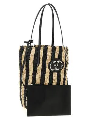Valentino Garavani Shopping Raffia