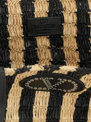 Valentino Garavani Shopping Raffia