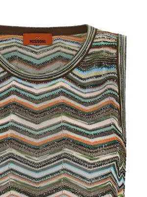 Missoni Chevron Workmanship Top