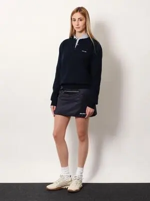 Miu Miu Recycled Material Mini Skirt - Multicolor