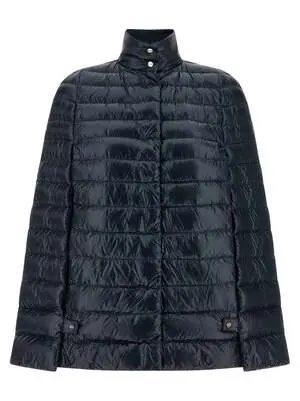 Herno Cape Down Jacket - Blue