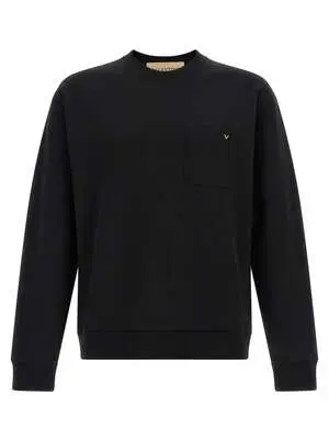 Valentino Garavani Vgold Sweatshirt - Black