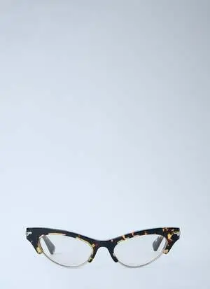 Bottega Veneta Angle Cat Eye Sunglasses - Brown