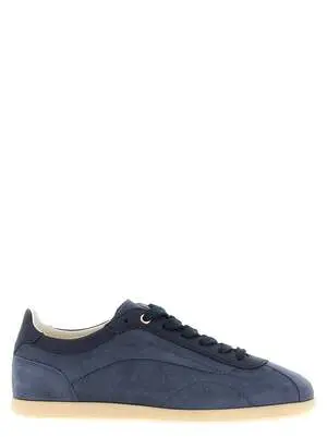 Brunello Cucinelli Texture Nubuck Sneakers - Blue