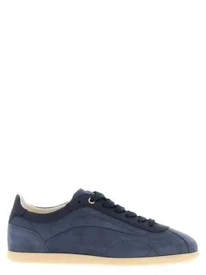 Brunello Cucinelli Texture Nubuck Sneakers - Blue