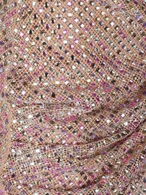 SELF-PORTRAIT Embellished Miniskirt - Multicolor