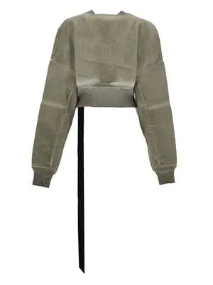 Rick Owens Denim Flight Bomber Jacket