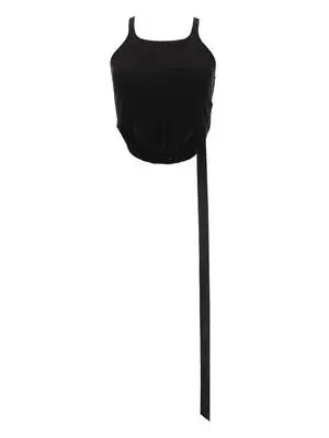 Rick Owens Cotton Tank Top - Black