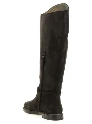 Brunello Cucinelli Suede Boots - Black