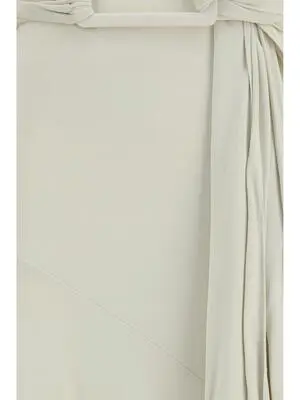Alaïa Belted Jersey Dress - Multicolor
