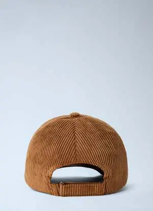 Moncler Corduroy Logo Cap