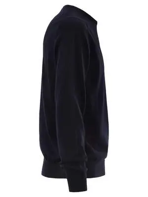 Kiton Long-sleeved Wool Crew Neck Jumper