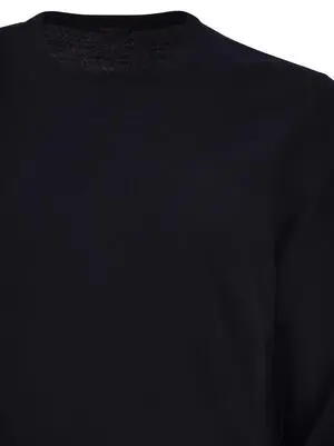 Kiton Long-sleeved Wool Crew Neck Jumper