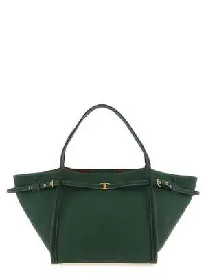 TOD'S Medium 'tim' Shopping Bag - Green