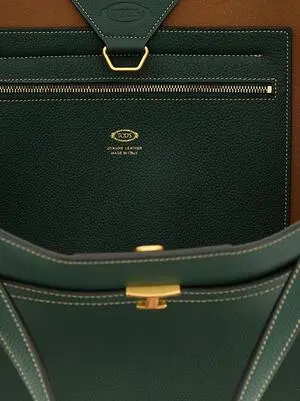 TOD'S Tim Shopping Bag - Green