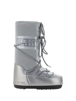 Moon Boot Icon Glance Boots - Silver