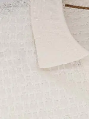 BOSS Silk Sweater With Processing All-over