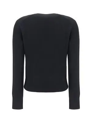 AMI Paris De Coeur Sweater - Black