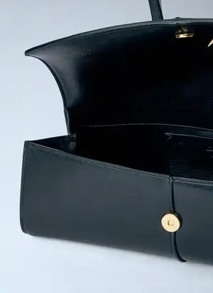 JIL SANDER Linea Shoulder Bag - Black
