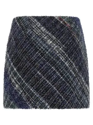 Missoni Check Wool Skirt