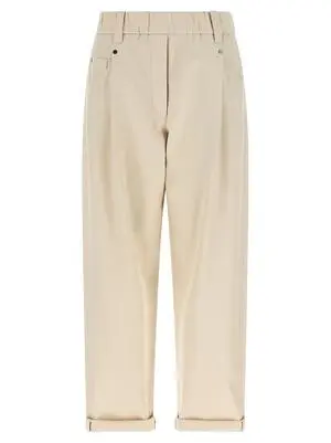Brunello Cucinelli Baggy Pull-on' Pants - Cream