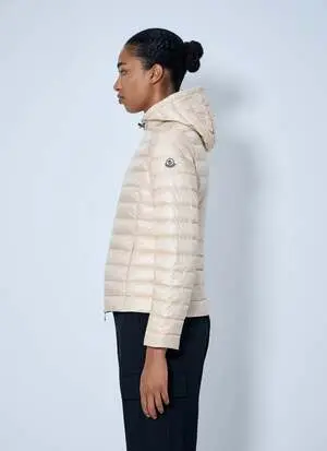Moncler Igelhood Short Down Jacket - Cream