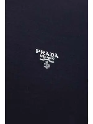 Prada Virgin Wool Polo Shirt