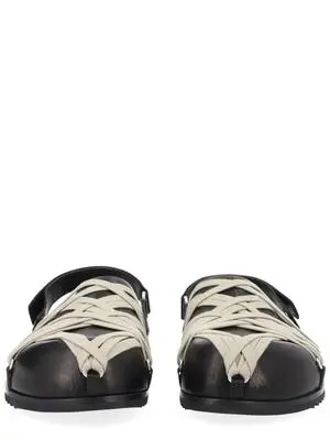 Rick Owens Mule Megalace - Black