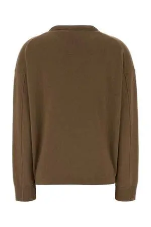 Max Mara Wool Blend Nebbie Sweater - Brown