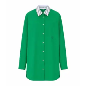Loewe Cotton Chemisier - Green