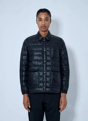 Moncler Fouine Down Shirt Jacket - Black