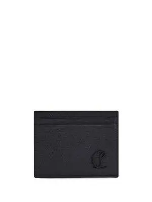 CHRISTIAN LOUBOUTIN Logo Card Holder - Black