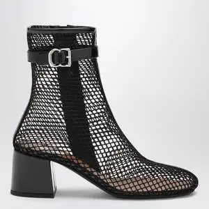 Alaïa 55 Mesh Boots - Black