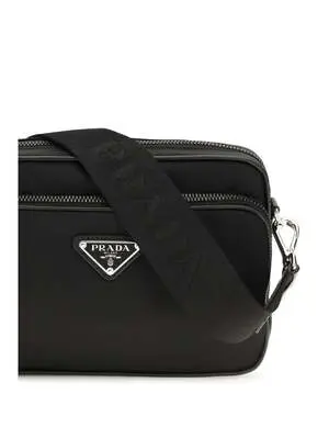 Prada Re-nylon And Saffiano Leather Shoulder Bag