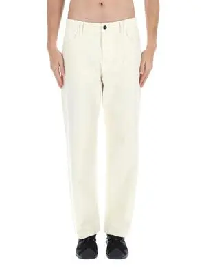Stone Island Straight Denim Jeans - Cream