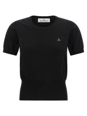 VIVIENNE WESTWOOD Bea Short-sleeved Top - Black