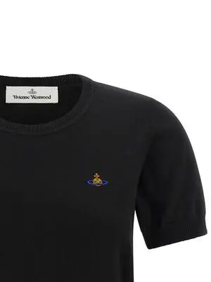 VIVIENNE WESTWOOD Bea Short-sleeved Top - Black