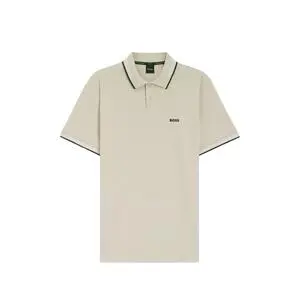 BOSS Neutrals Polo Shirts - Cream
