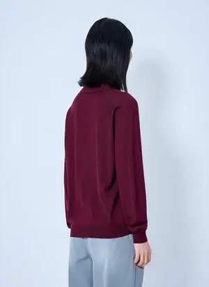Miu Miu Logo Knit Cardigan - Multicolor