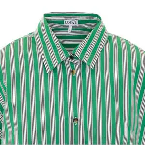 Loewe Striped Long-sleeve Shirt - Green