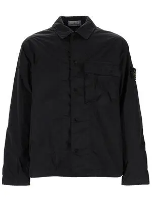 Stone Island Padded Overshirt - Black