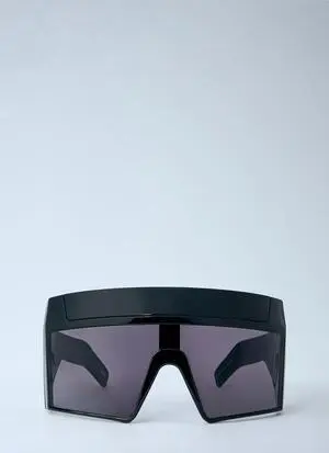 Rick Owens Shield-frame Sunglasses - Black