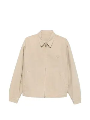 Prada Denim Cotton Blouson Jacket - Multicolor